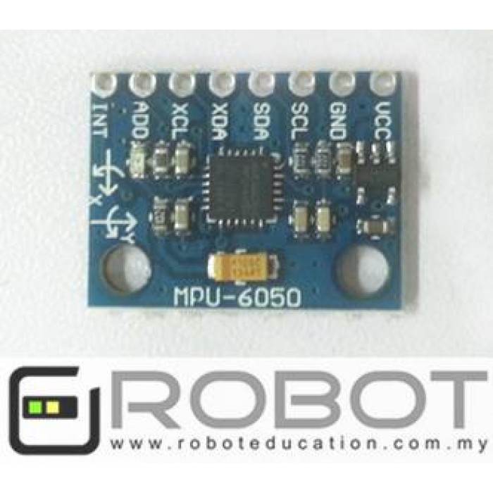 6DOF MPU 6050 GY 521 3 Axis Gyro Accelerometer Sensor Module Arduino